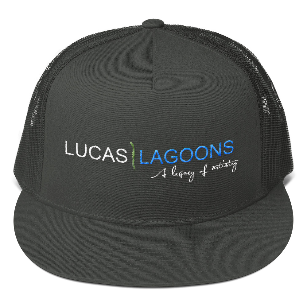 Lucas Lagoons Logo Hat - Lucas Lagoons Store - Insane Pools