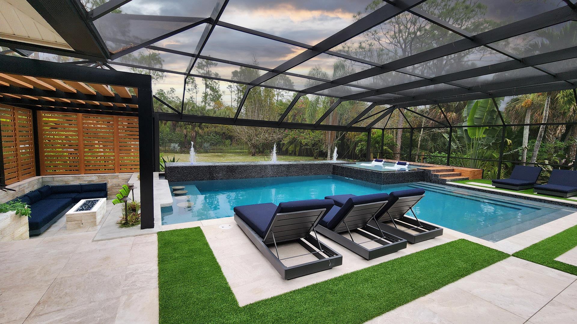 Modern Luxury Pool Enclosures