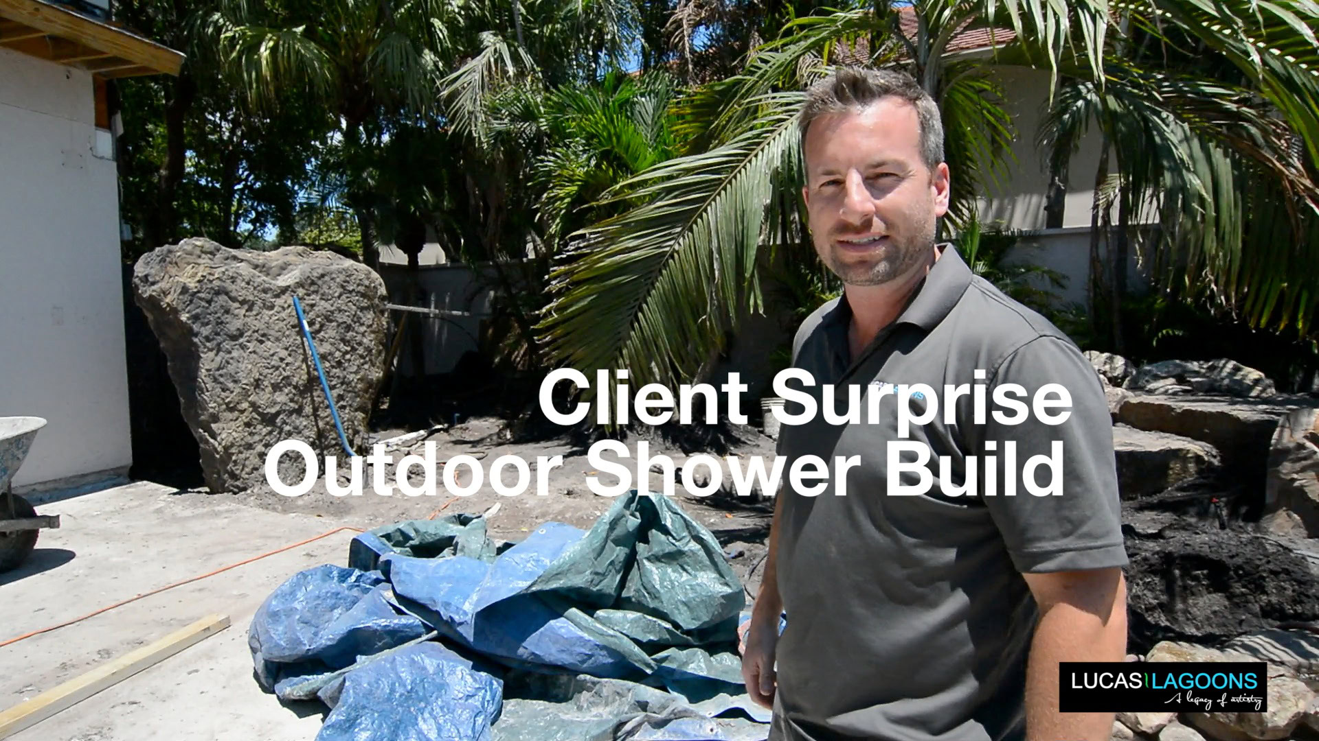 Lucas Lagoons Client Surprise on Siesta Key