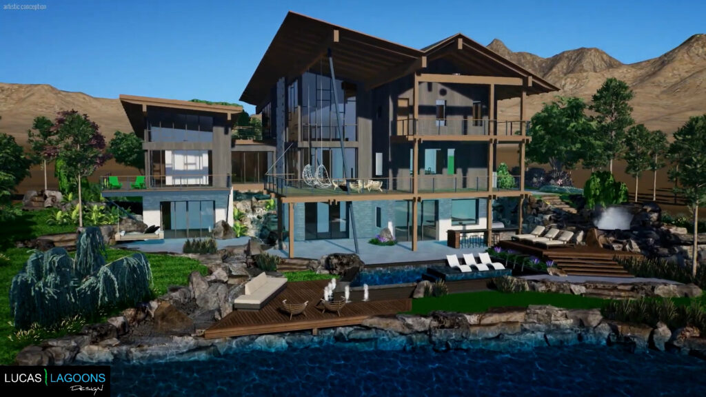 Off The Grid Pool & Backyard Design in Bend, Oregon | Lucas Lagoons