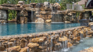 Natural Rock Swimming Pool Builder | Lucas Lagoons