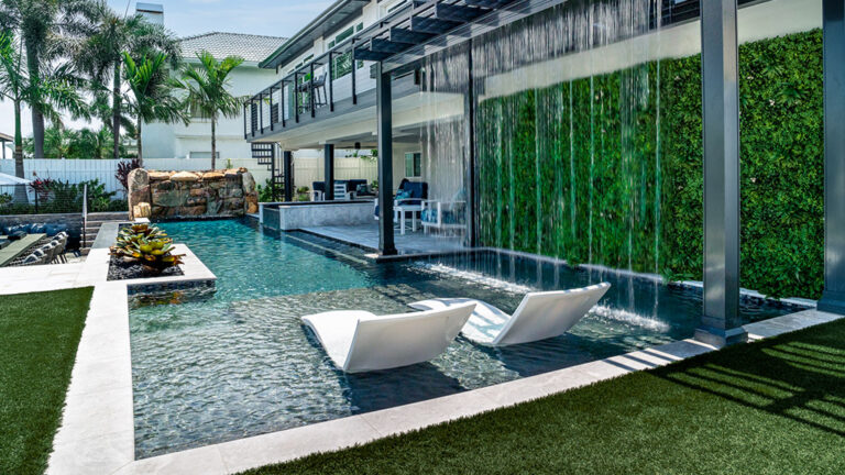 Modern Backyard Escape | Lucas Lagoons