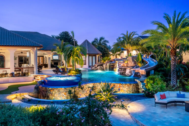 Resort Style Lagoon Pool in Orlando | Lucas Lagoons